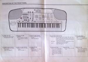 Synthesizer - GoldStar Electronic Keyboard GEK-S420