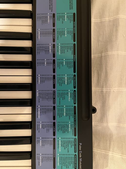 Tone Bank Casio CA-100