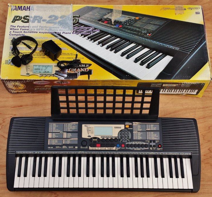 YAMAHA PSR-225 KLAVIJATURA