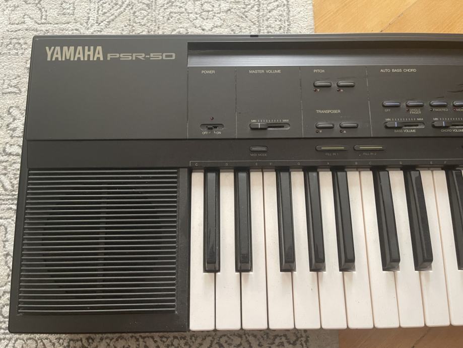 Yamaha PSR-50 Portable keyboard (sintisajzer, klavijatura)