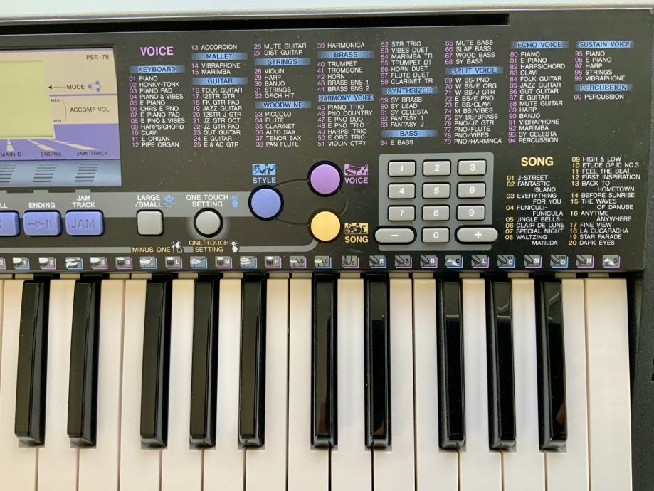 Yamaha PSR-78