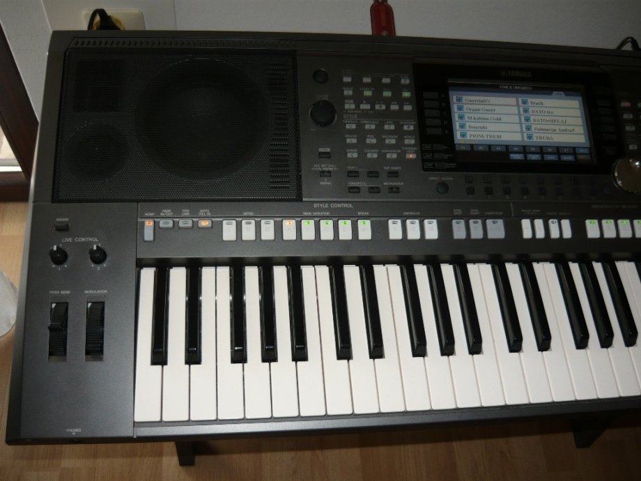 Yamaha psr s 970, zapakirana, 512mb semple ram