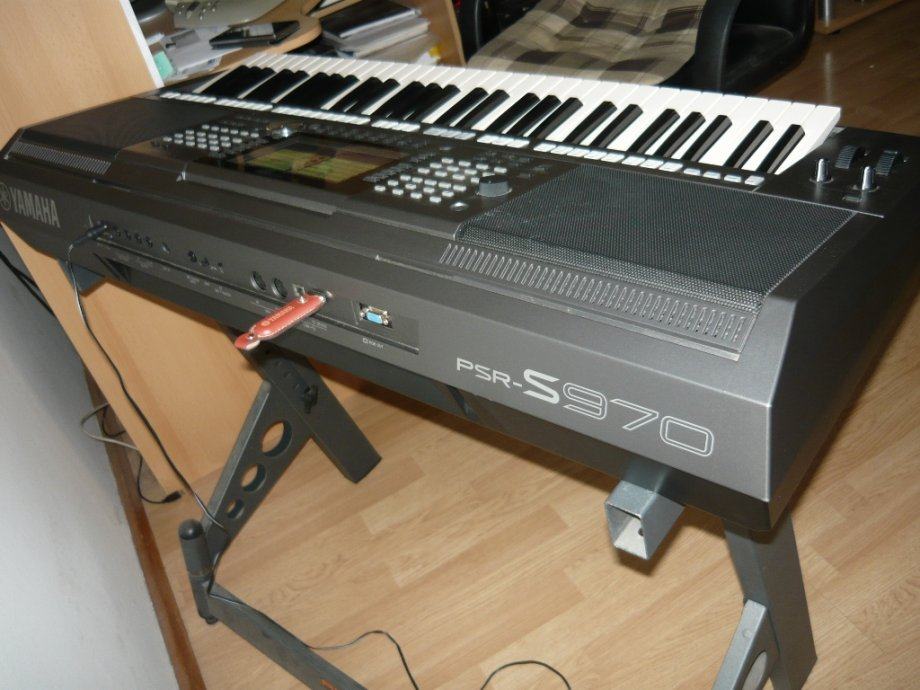 Yamaha psr s 970, zapakirana, 512mb semple ram