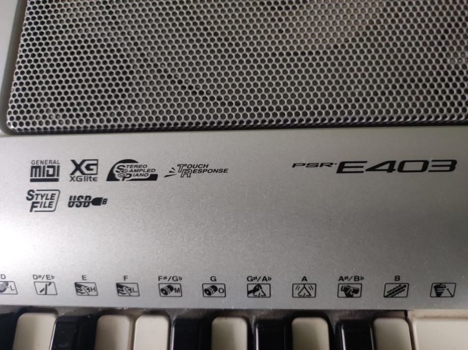 Klavijatura Yamaha PSR E403