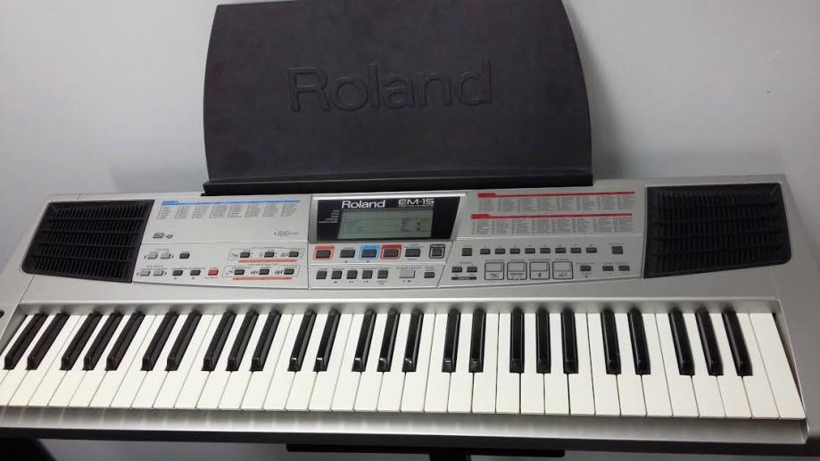 Klavijatura Roland EM-15,POVOLJNO