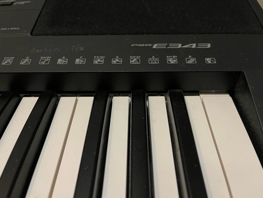 Klavijatura Yamaha PSR E343