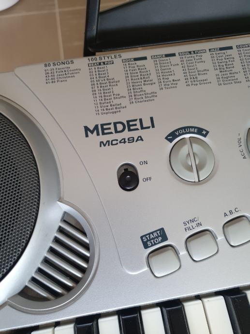 Klavijature Medeli Mc49A