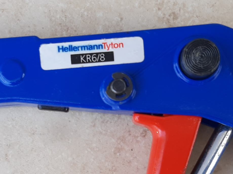 Profesionalna kliješta za kabelske vezice HellermannTyton KR 6/8