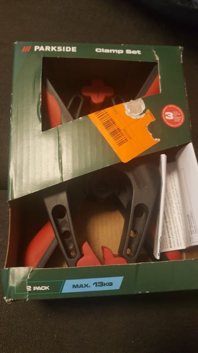 Parkside set stega novo