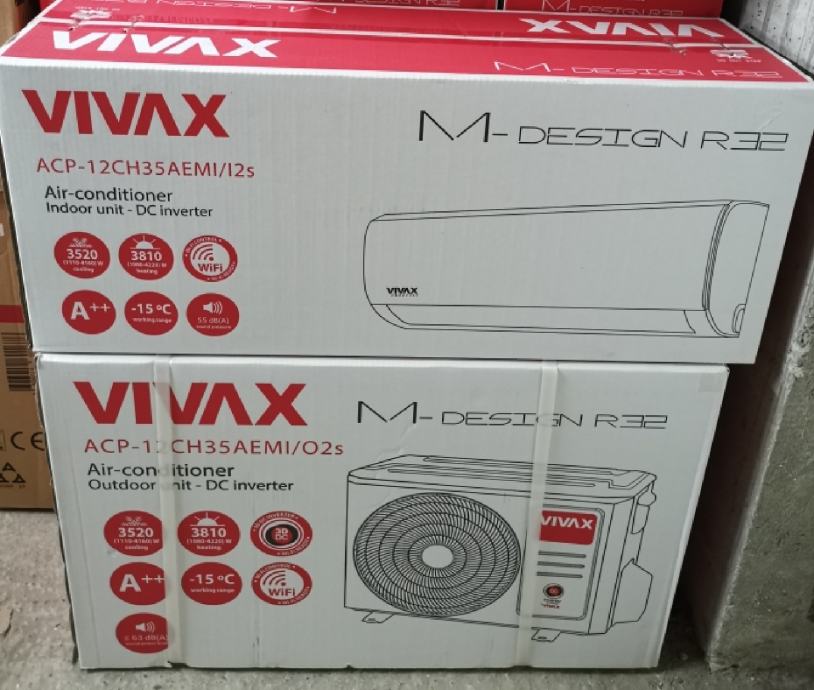 AKCIJA: KLIMA Inverter VIVAX 3.8kW