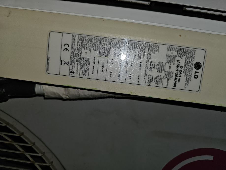 LG klima 3.5 KW