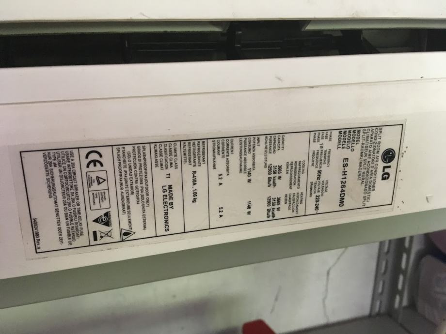 LG klima uređaj 3,5KW