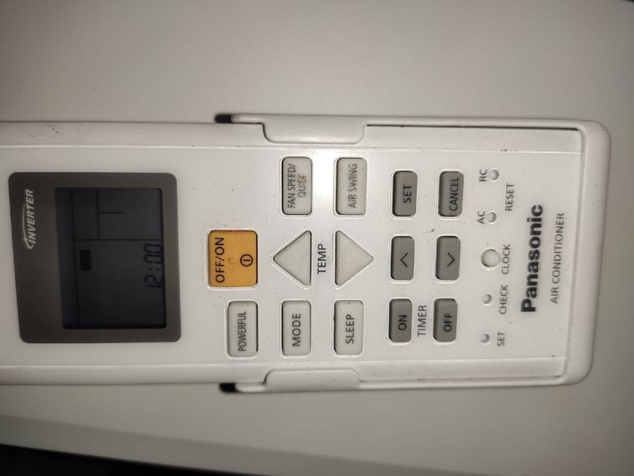 Panasonic klima, 1mj staro, 3,5k, stanje savršeno