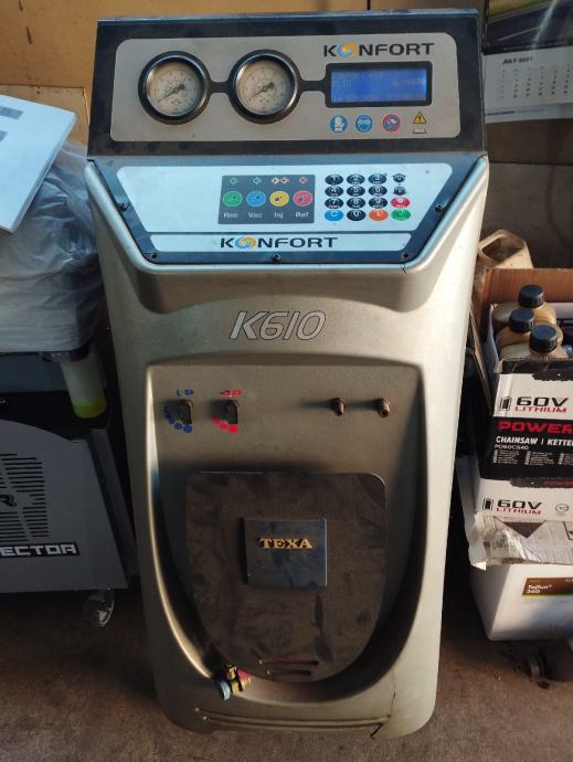 TEXA Konfort K610 punjač auto klime
