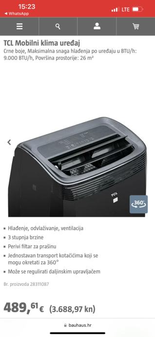 TLC MOBILNI KLIMA UREDAJ