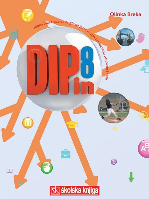 DIP in 8 radna bilježnica; Školska knjiga; Breka