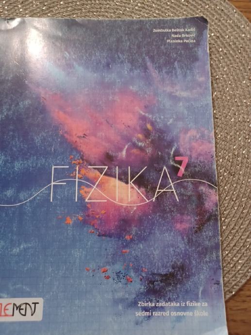 Fizika 7 zbirka zadataja za 7.razred