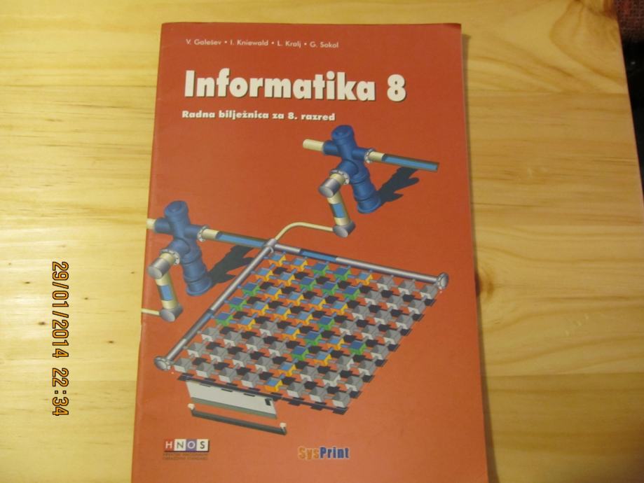 Informatika 8/radna bilježnica