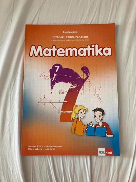 Matematika-udžbenik i zbirka zadataka za 7.razred osnovne škole