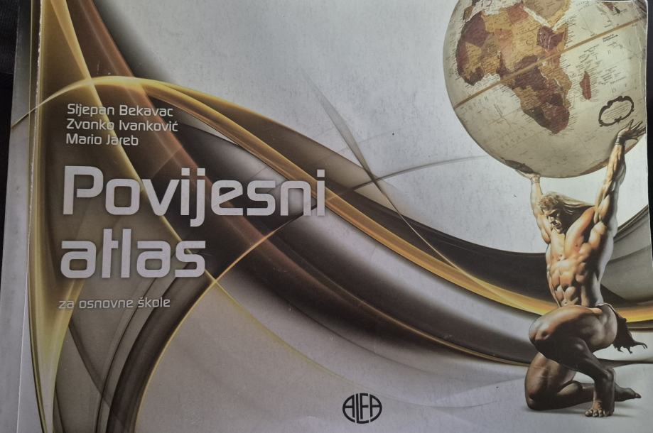 Povijesni atlas za osnovne škole, Alfa, 2018., 257 str.