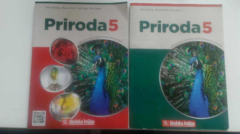 Priroda 5 Školska knjiga udzbenik i radna
