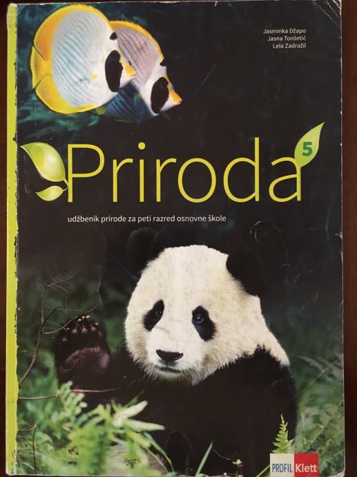 Priroda 5 udžbenik prirode za 5. razred, Profil Klett