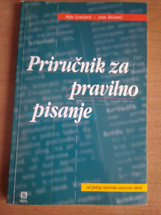 Priručnik za pravilno pisanje