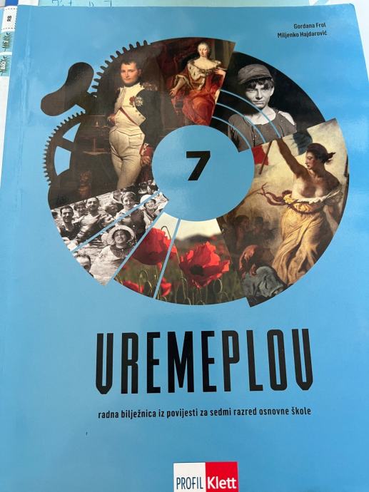 Radna bilježnica iz povijesti Vremeplov 7: Frol, Hajdarovic