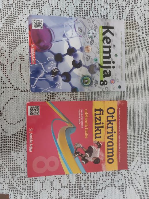 Udžbenik iz kemije i fizike za 8.raz.