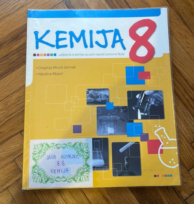 Udžbenik iz kemije za osmi razred osnovne škole - Kemija 8