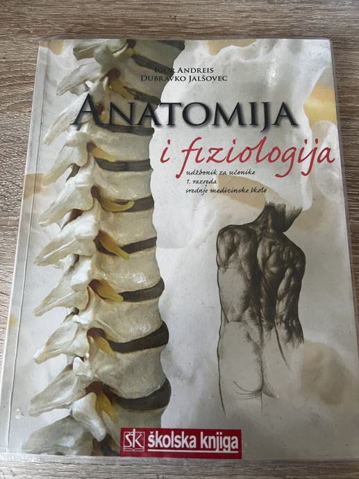Anatomija i fiziologija udzbenik za 1. Razred