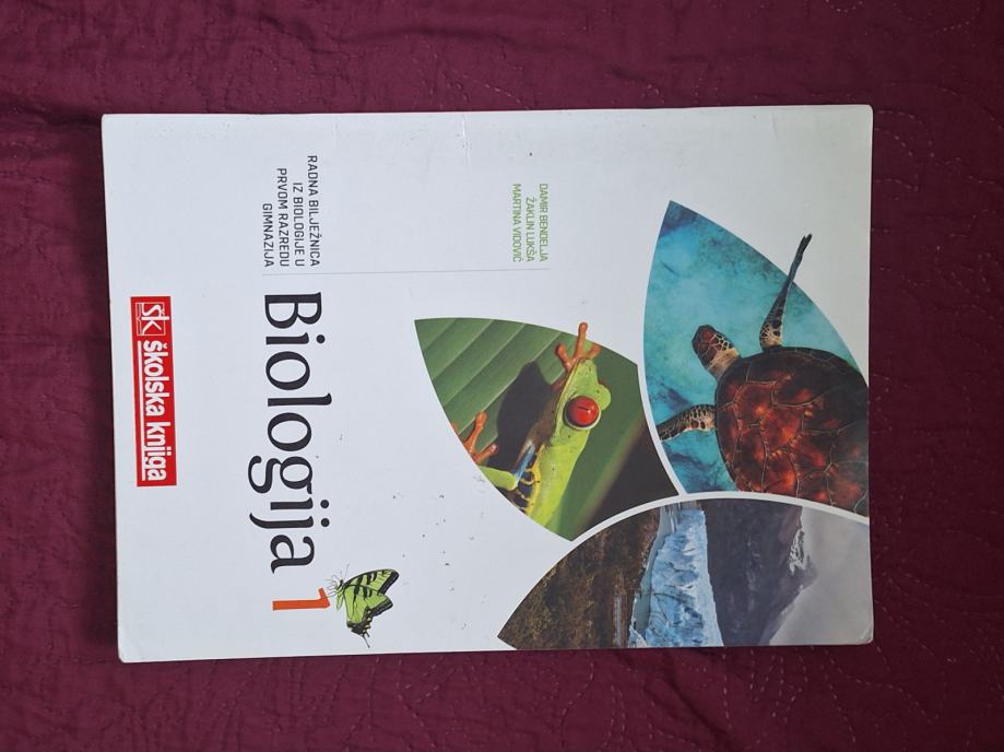 BIOLOGIJA 1 Školska knjiga udžbenik +zbirka zadataka