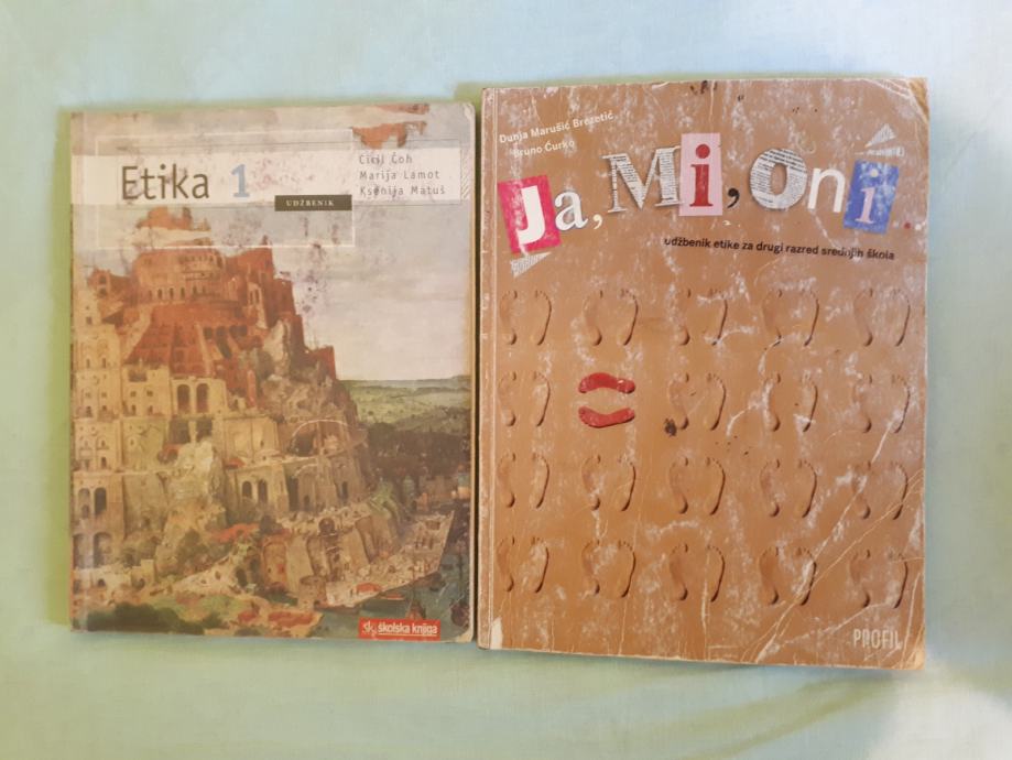 Etika 1 i Ja, mi, oni...: udžbenici