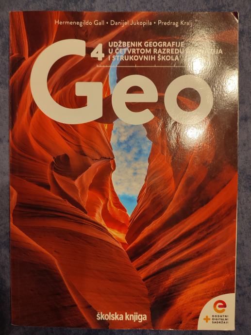 GEO 4 - udžbenik geografije u četvrtom razredu gimnazija i četverogodi
