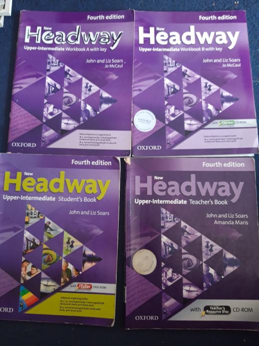 HEADWAY 4th edition UPPER-INTERMEDIATE udzbenik i radne i UCITELJSKA