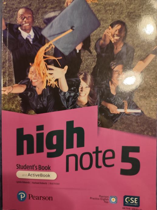 HIGH NOTE 5: udžbenik, engleski jezik