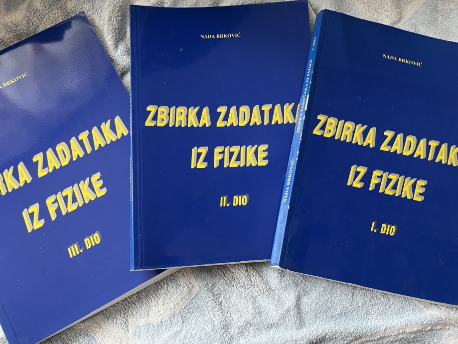 Plava zbirka iz fizike, Nada Brković, komplet