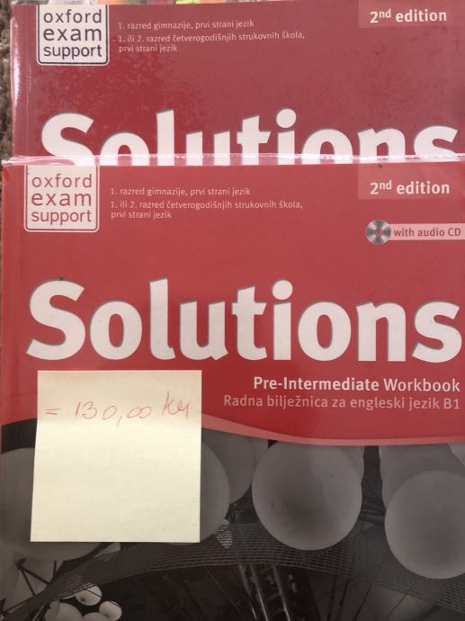 Solutions pre-intermediate students book i workbook