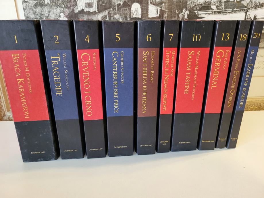 Biblioteka Jutarnjeg lista-najveća djela