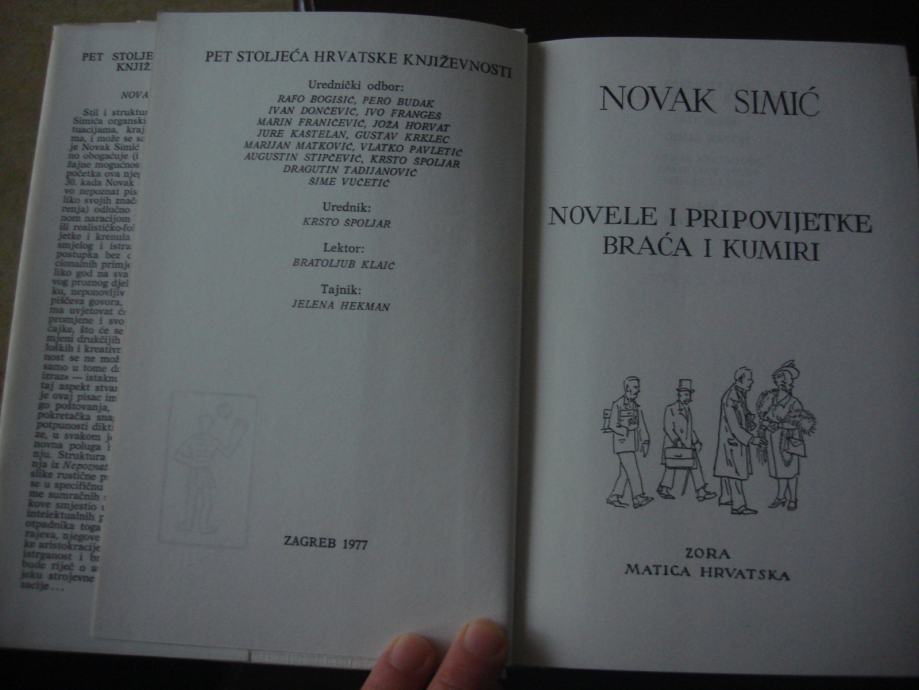 Novak Simić, Novele i pripovjetke, Braća i kumiri