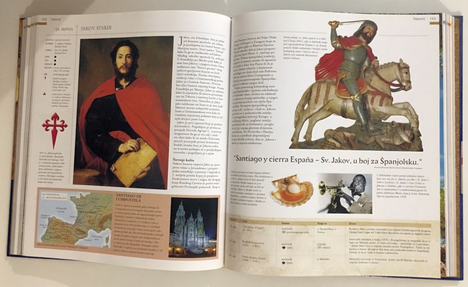 Grupa autora Velika knjiga svetaca Ilustrirana enciklopedija po danima