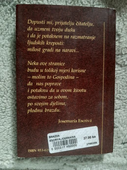 JOSEMARIA ESCRIVA - BRAZDA