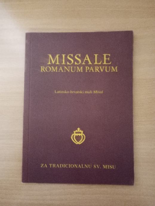 Missale romanum parvum - Latinsko-hrvatski mali Misal