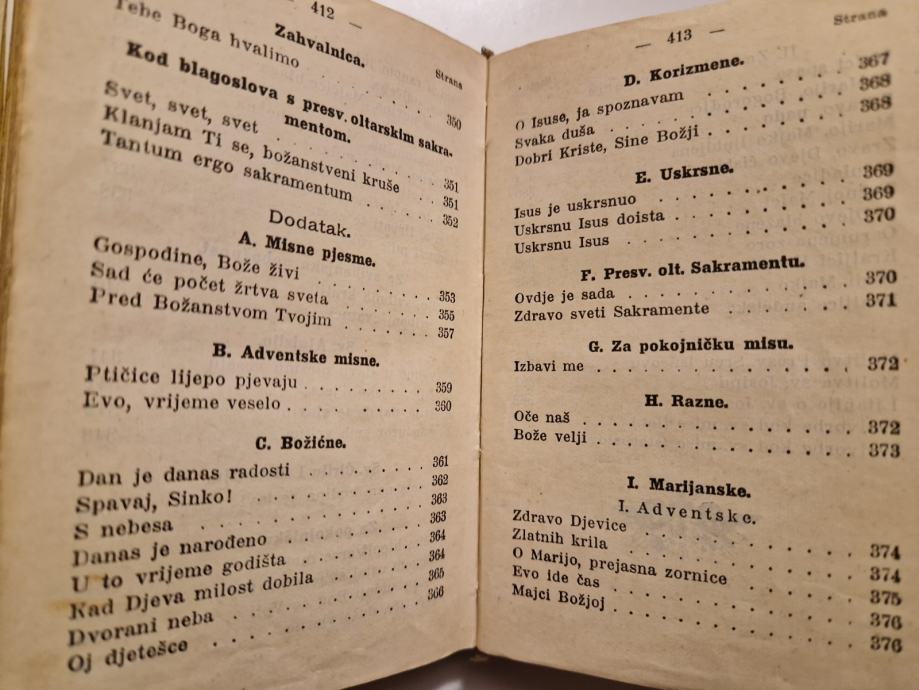 Prastari molitvenik Isus prijatelj malenih 1914.