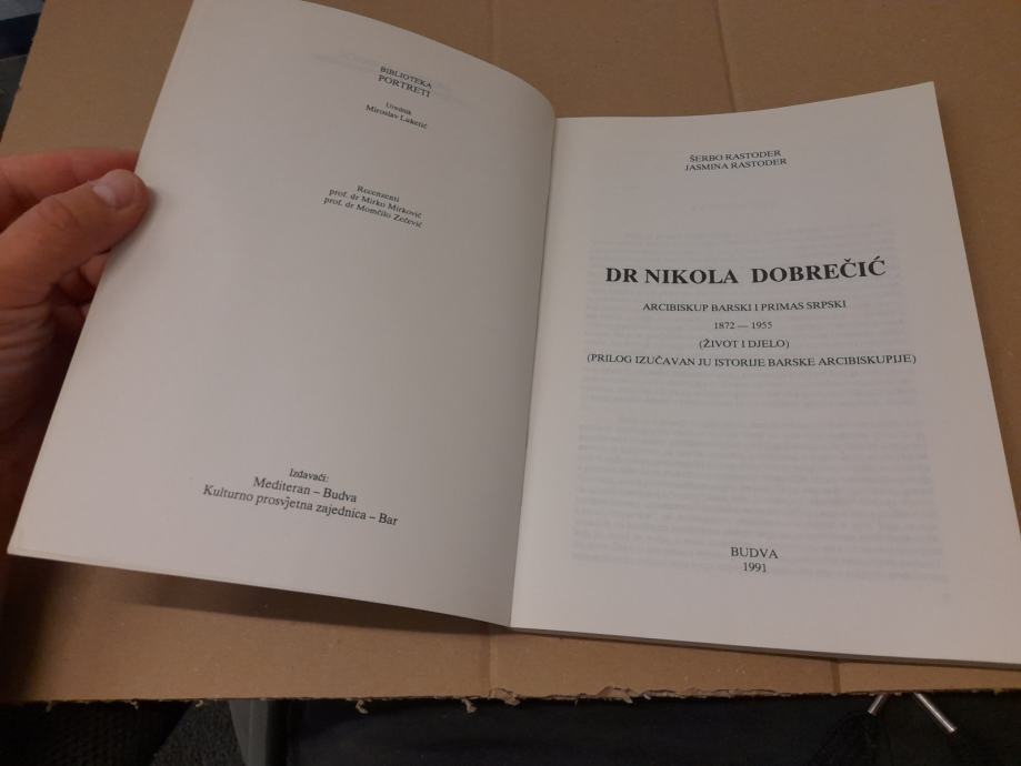 Šerbo i Jasmina Rastoder-Dr. Nikola Dobrečić (1991.)