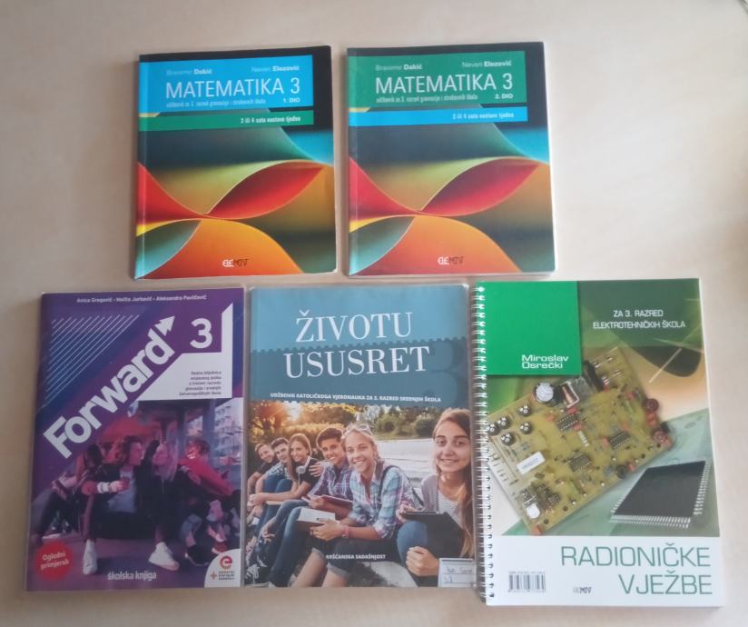 UDŽBENICI ZA 3. RAZRED STRUKOVNE ŠKOLE