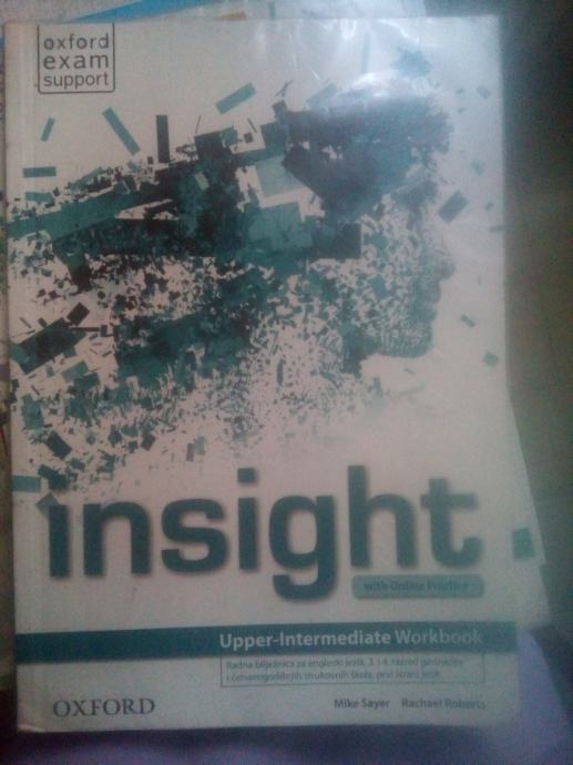 Insight Upper-Intermediate Workbook radna knjiga engleskog, 3. i 4.