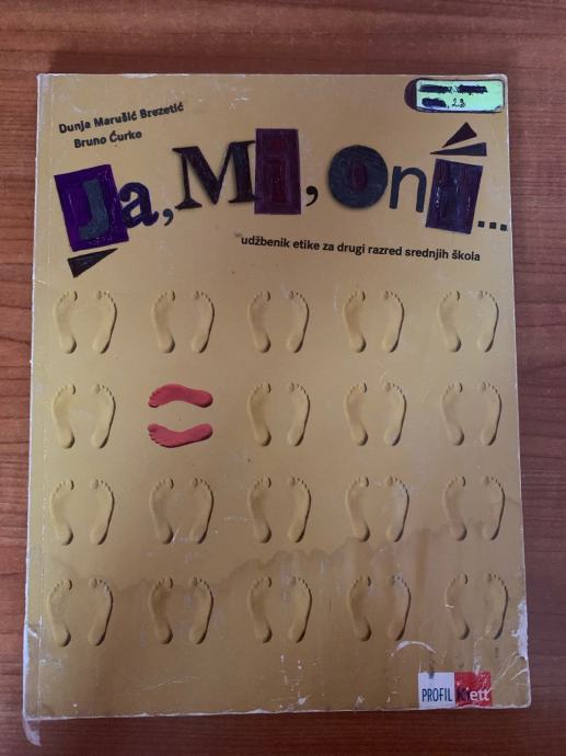Ja, Mi, Oni - udžbenik etike za 2. razred