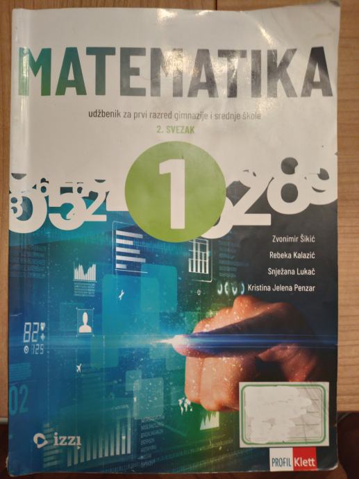 MATEMATIKA 1 1. i 2. dio - Šikić, Kalazić,Lukač, Penzar