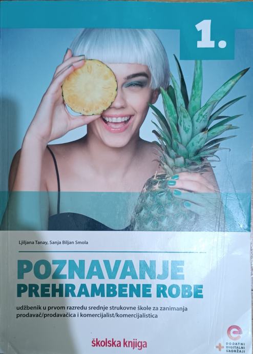 Poznavanje prehrambene robe - udžbenik za 1. razred